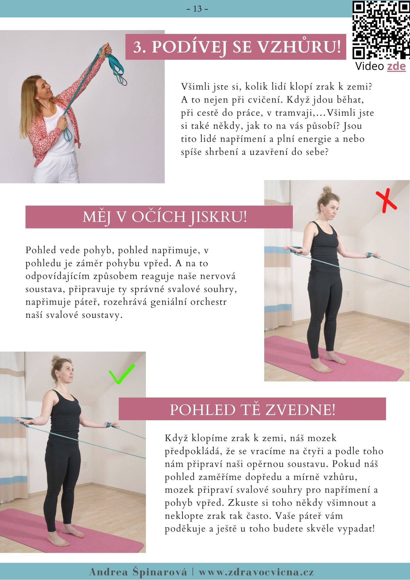 eBook Zdravá záda s elastickým lanem na SM systém video lekce ...